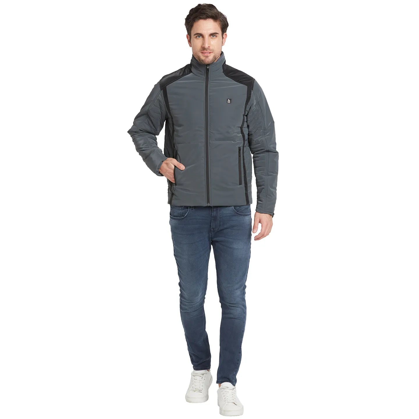 Being Human Men Jackets-Dk Grey