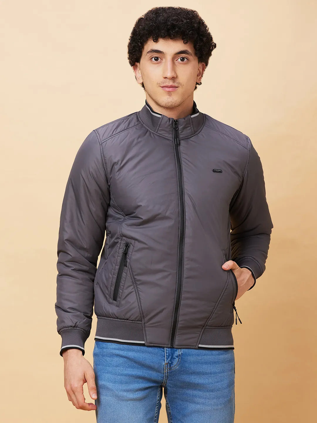 Being Human Men Jackets-Dk Grey
